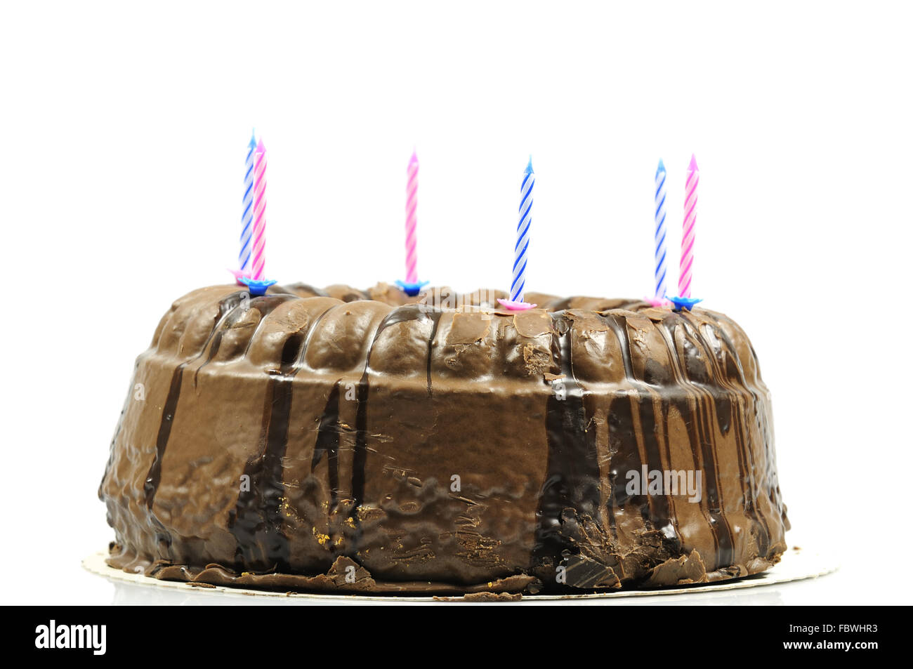 Birthday cake 10 candles hi-res stock photography and images - Alamy