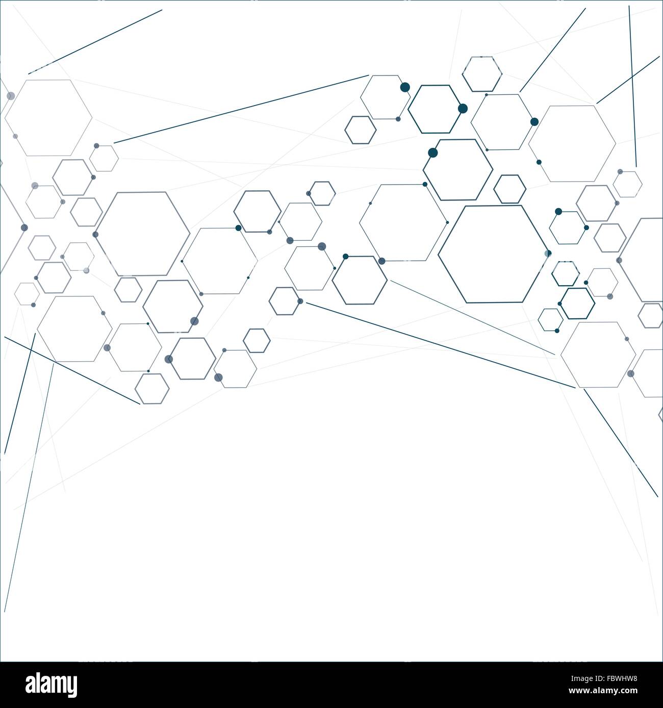 Abstract particles connection Stock Vector Image & Art - Alamy