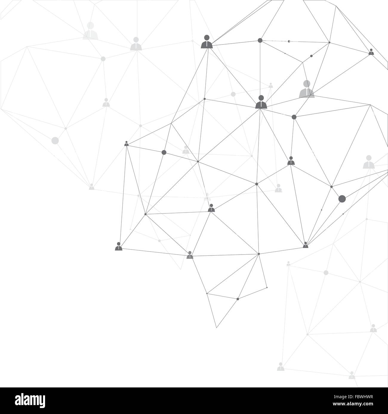 Particles and human connection Stock Vector Image & Art - Alamy