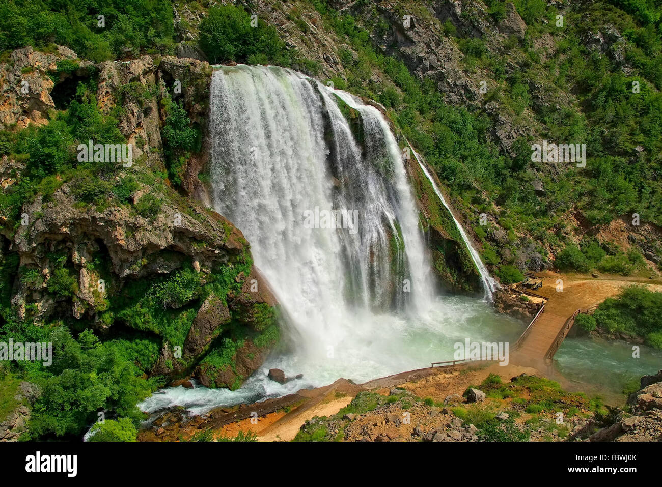 Krcic Wasserfälle - Krcic waterfall 15 Stock Photo - Alamy