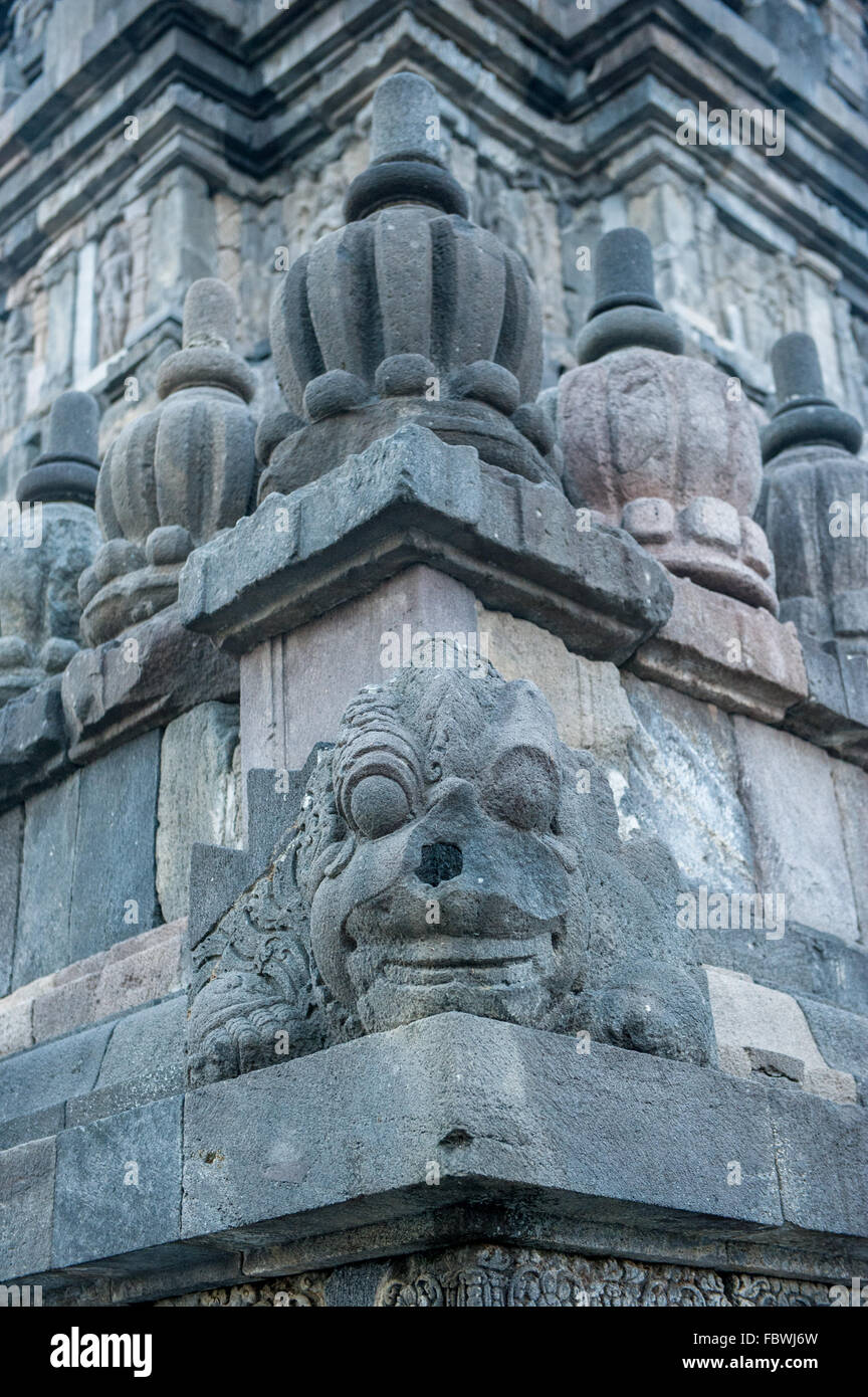 Bas-reliefs of Prambanan temple, Java, Indonesia Stock Photo - Alamy
