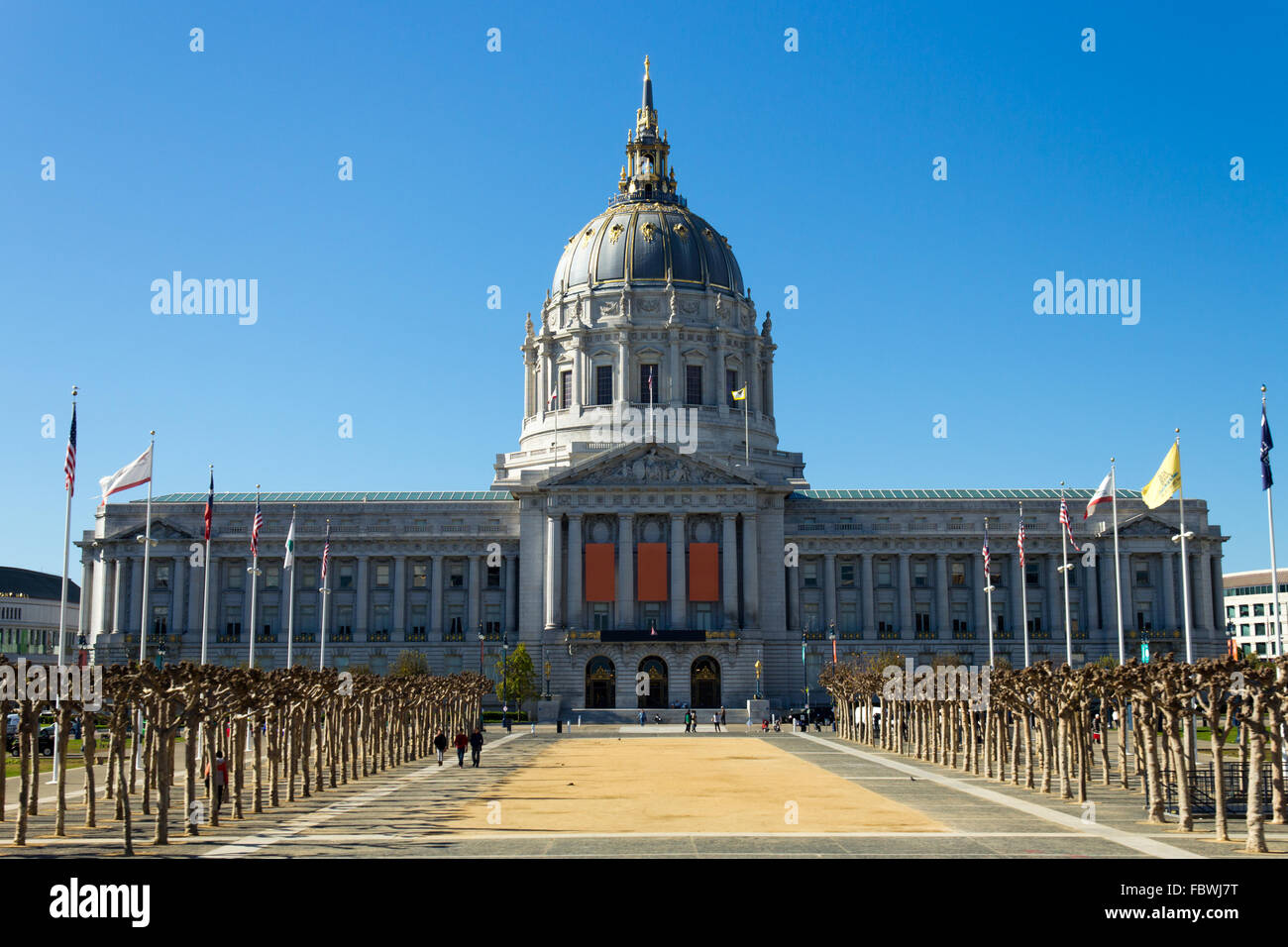 San Francisco City Hall Stock Photo - Alamy