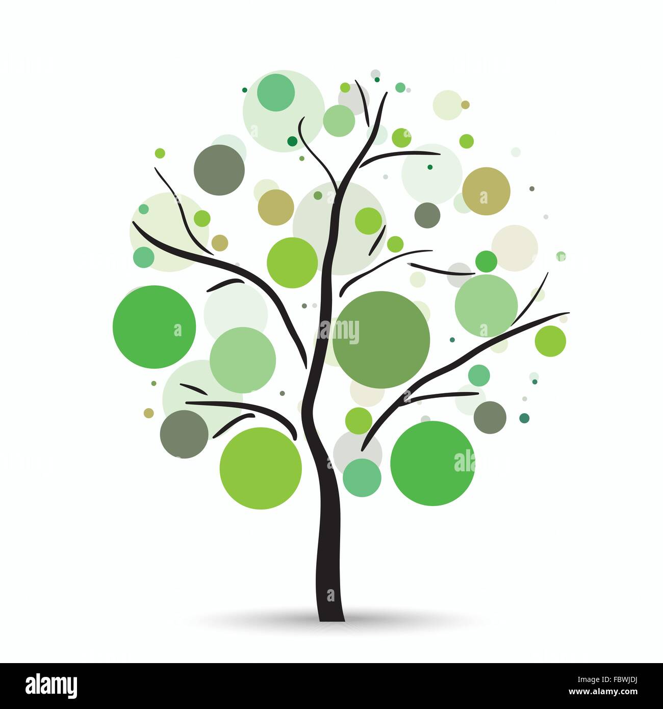 Circles in nature Stock Vector Images - Alamy