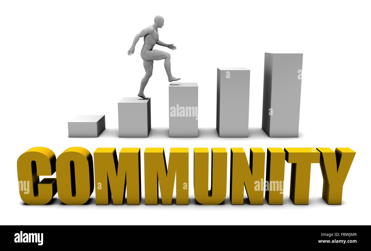 Improve Your Community or Business Process as Concept Stock Photo - Alamy