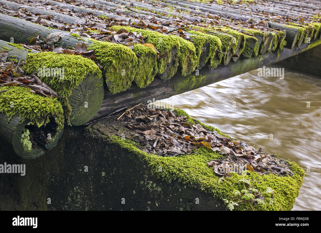 Old footbridge hi-res stock photography and images - Alamy