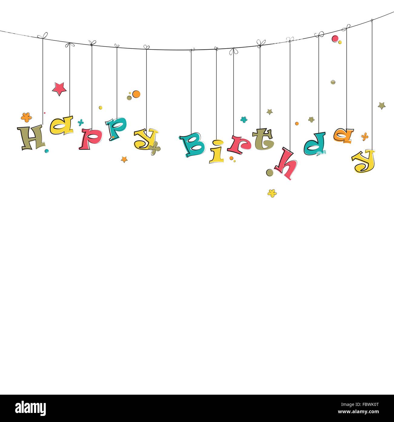 Phase Happy Birthday Stock Vector Image & Art - Alamy