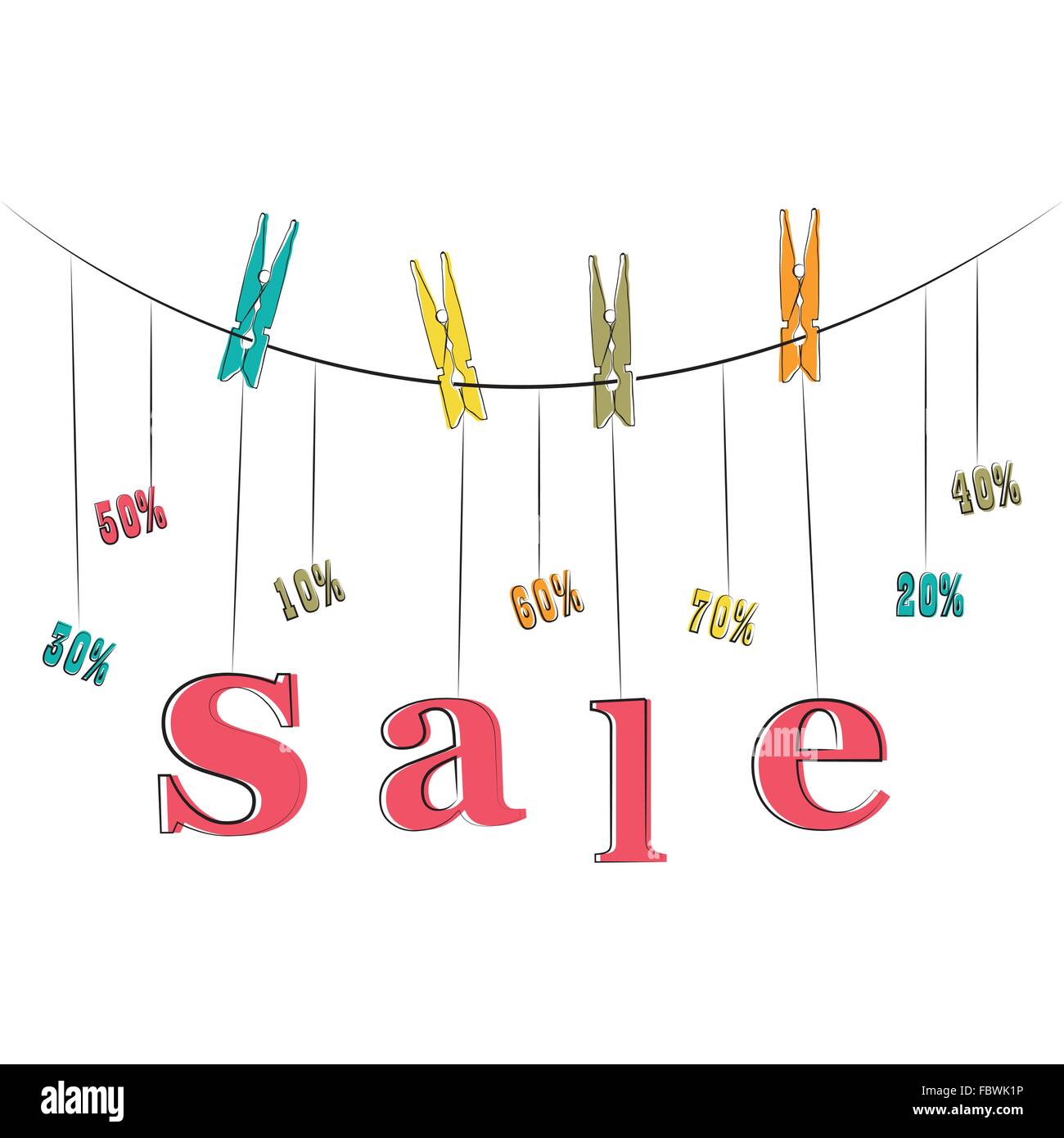 Sale word Stock Vector Images - Alamy