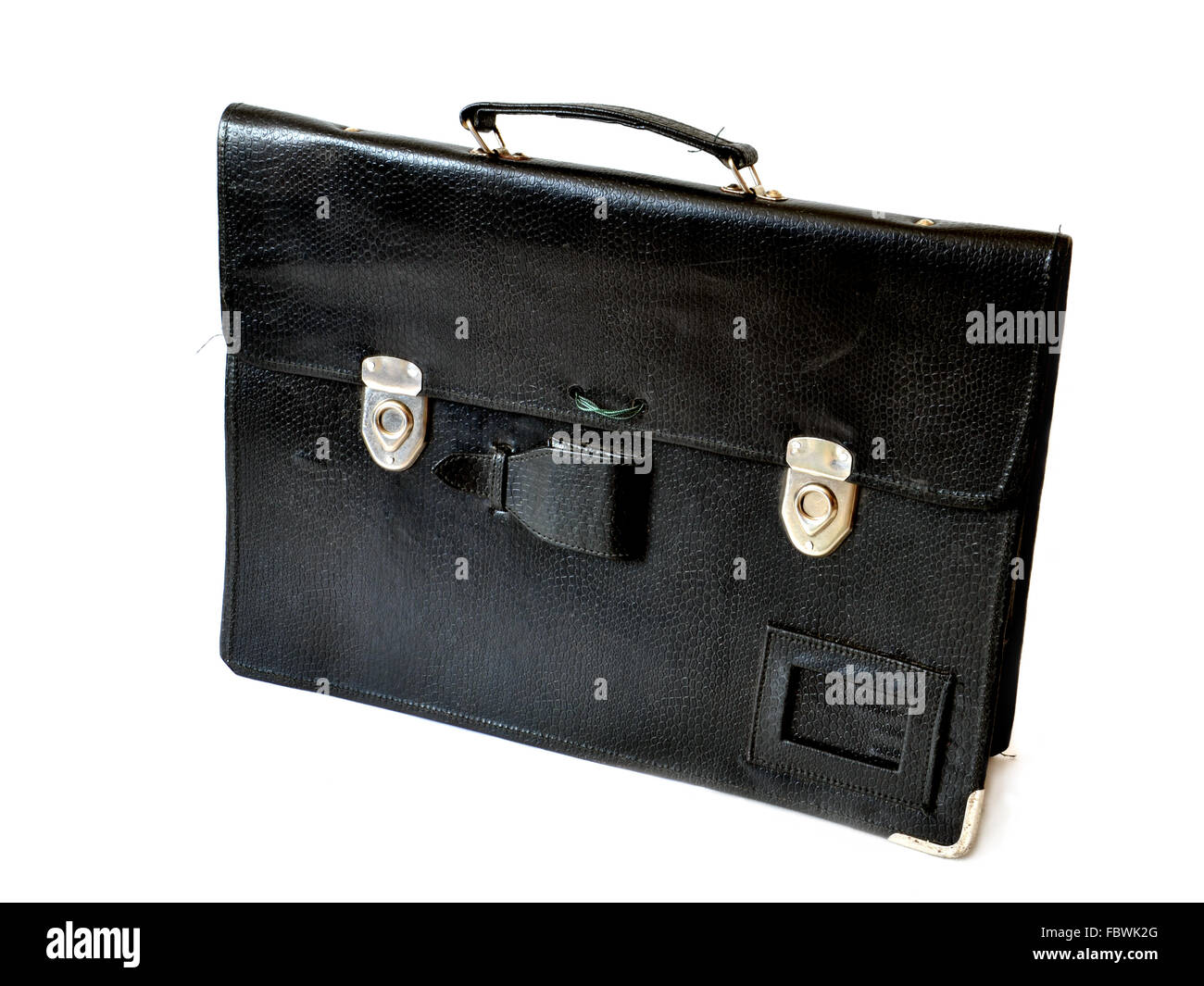 the old black portfolio Stock Photo - Alamy