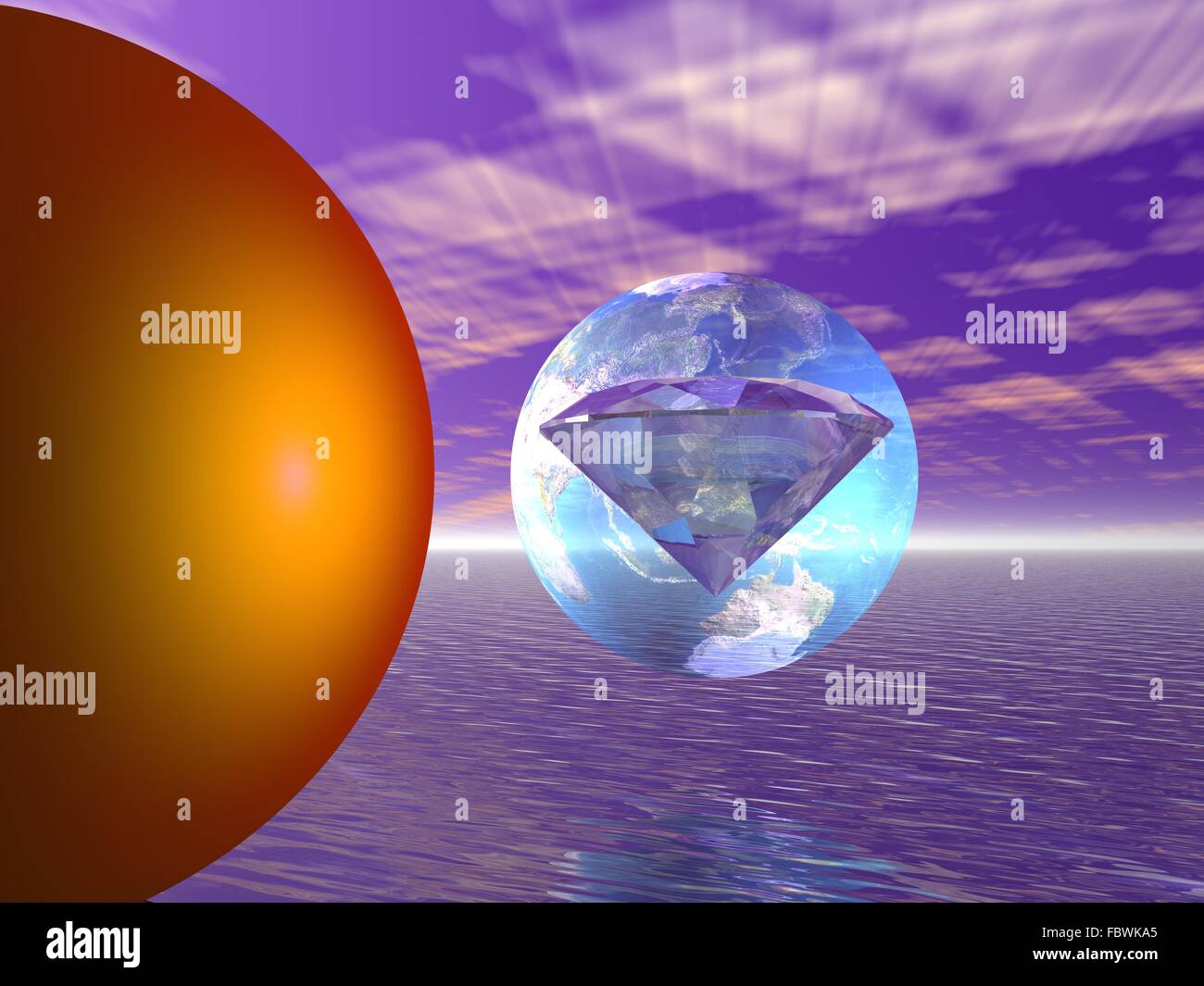 Moon Orbit Earth Ring High Resolution Stock Photography and Images - Alamy