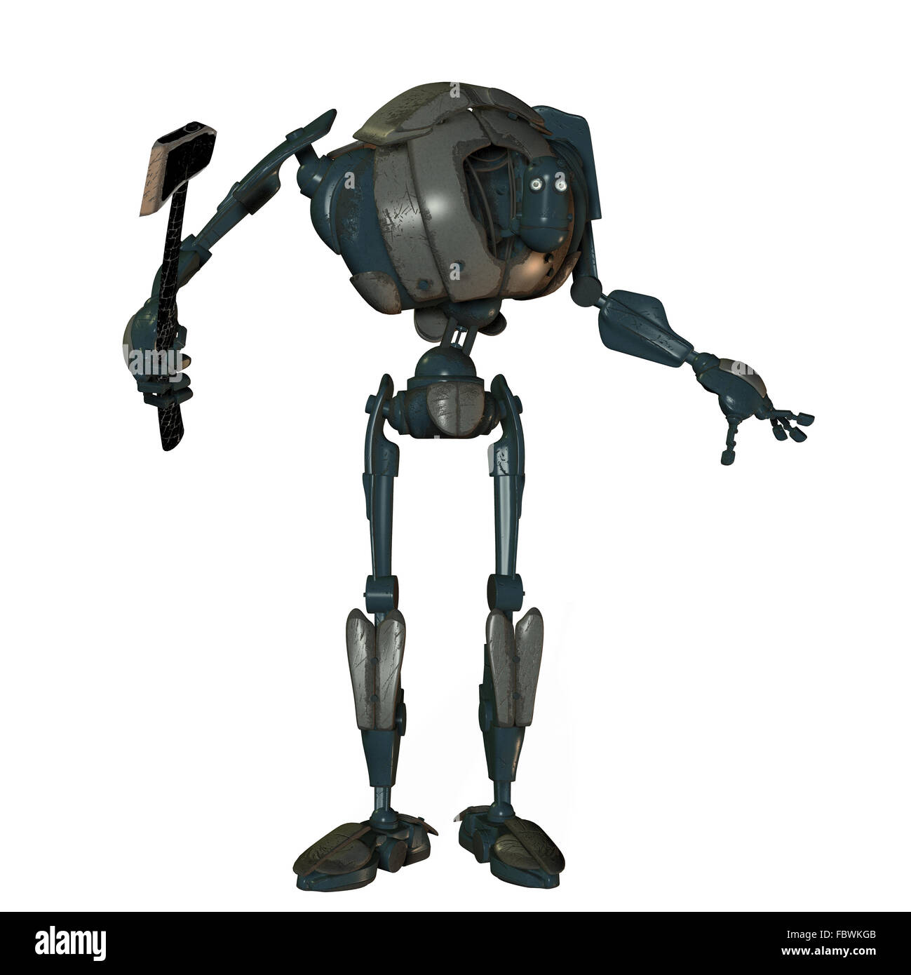 Aggressive robot hi-res stock photography and images - Alamy