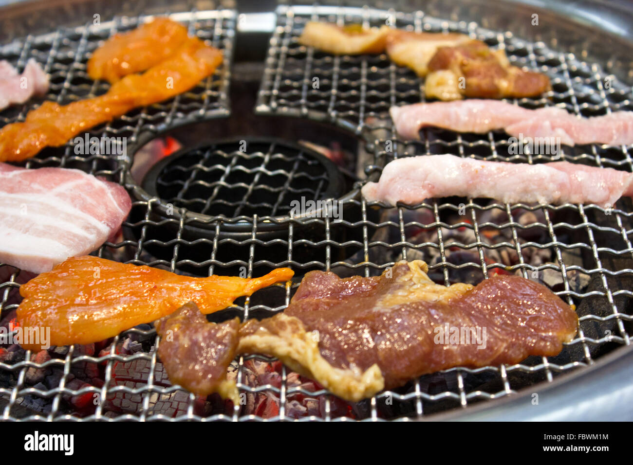 Korean barbecue banchan hi-res stock photography and images - Alamy
