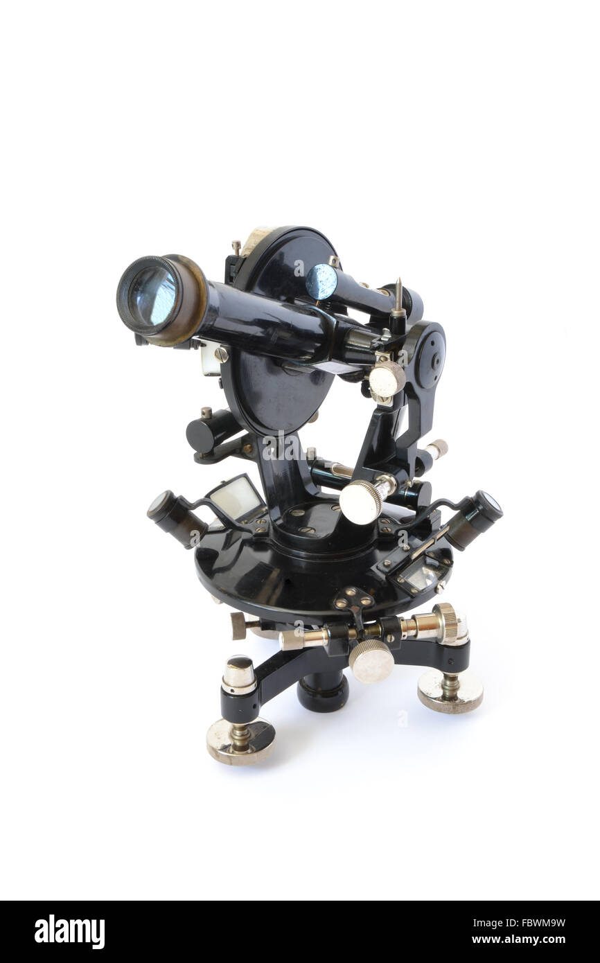 Theodolite surveying instrument geodesy Cut Out Stock Images & Pictures ...
