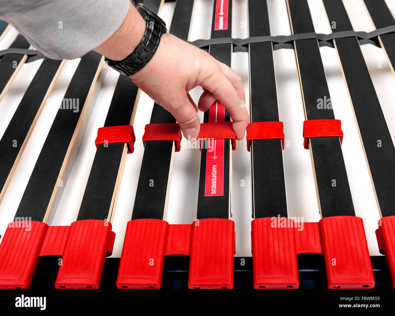 Assembling bed slats for latoflex - Bed frame and mattress base surface ...