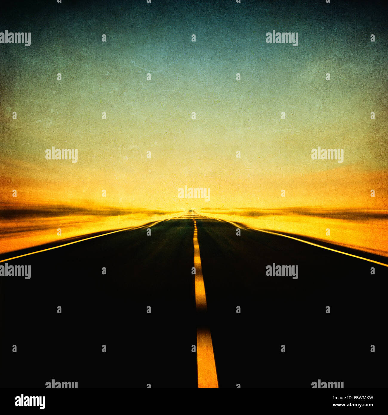 Blue distant land hi-res stock photography and images - Alamy