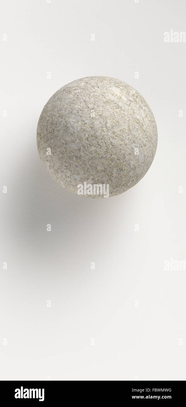 stone ball on a neutral back ground Stock Photo - Alamy