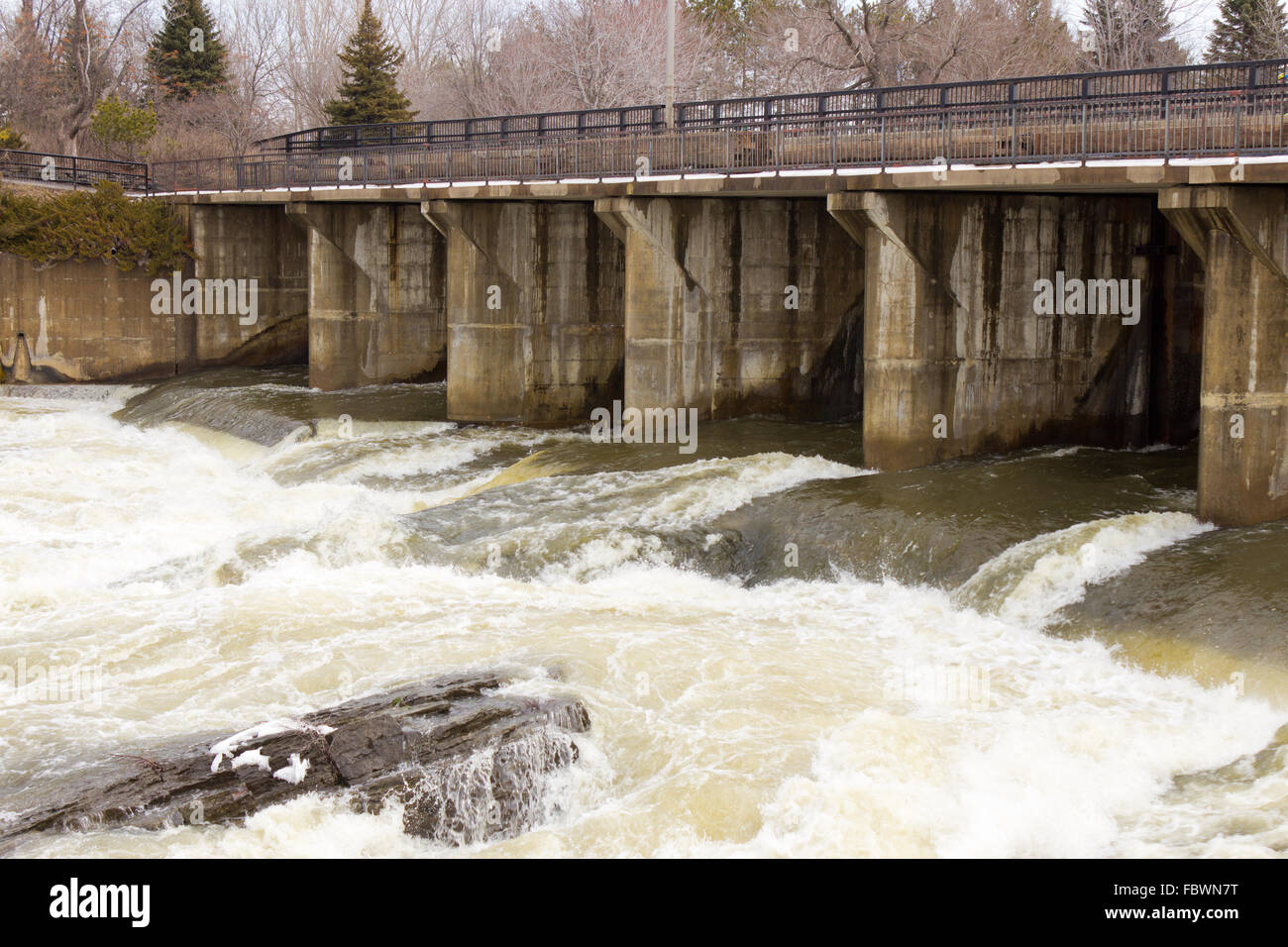 Hog's Back Bridge in Ottawa, Canada Stock Photo - Alamy