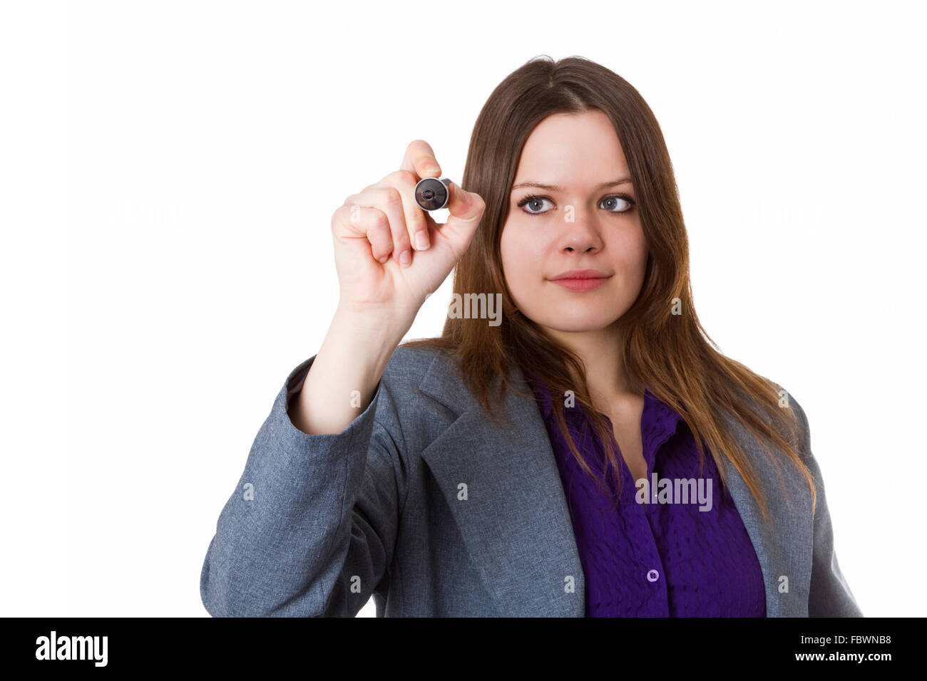 Young woman drawing Stock Photo - Alamy