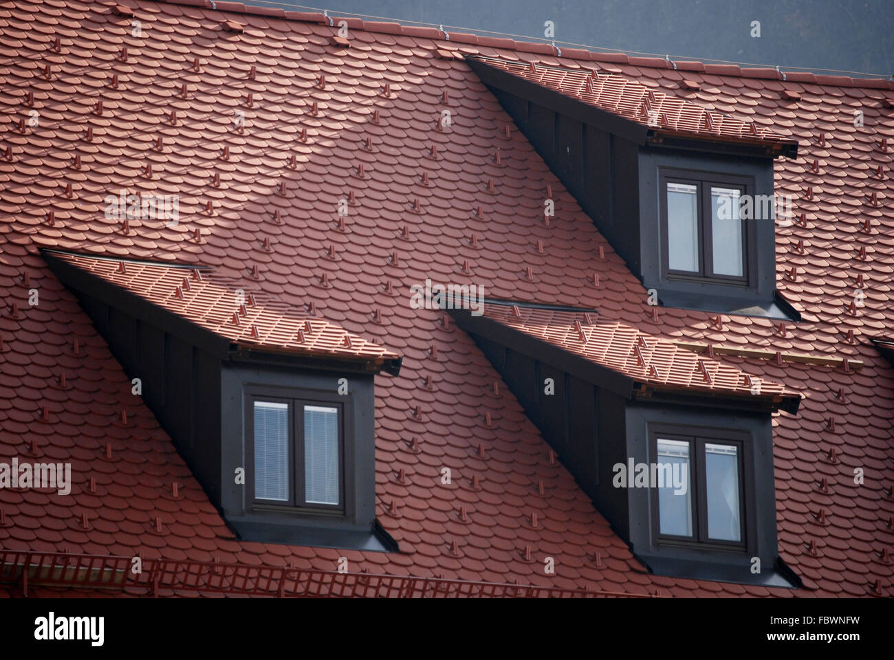 Mansard windows hi-res stock photography and images - Alamy