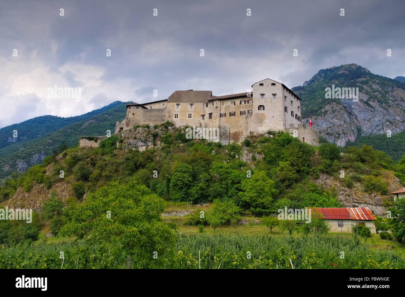 Stenico Castle High Resolution Stock Photography and Images - Alamy
