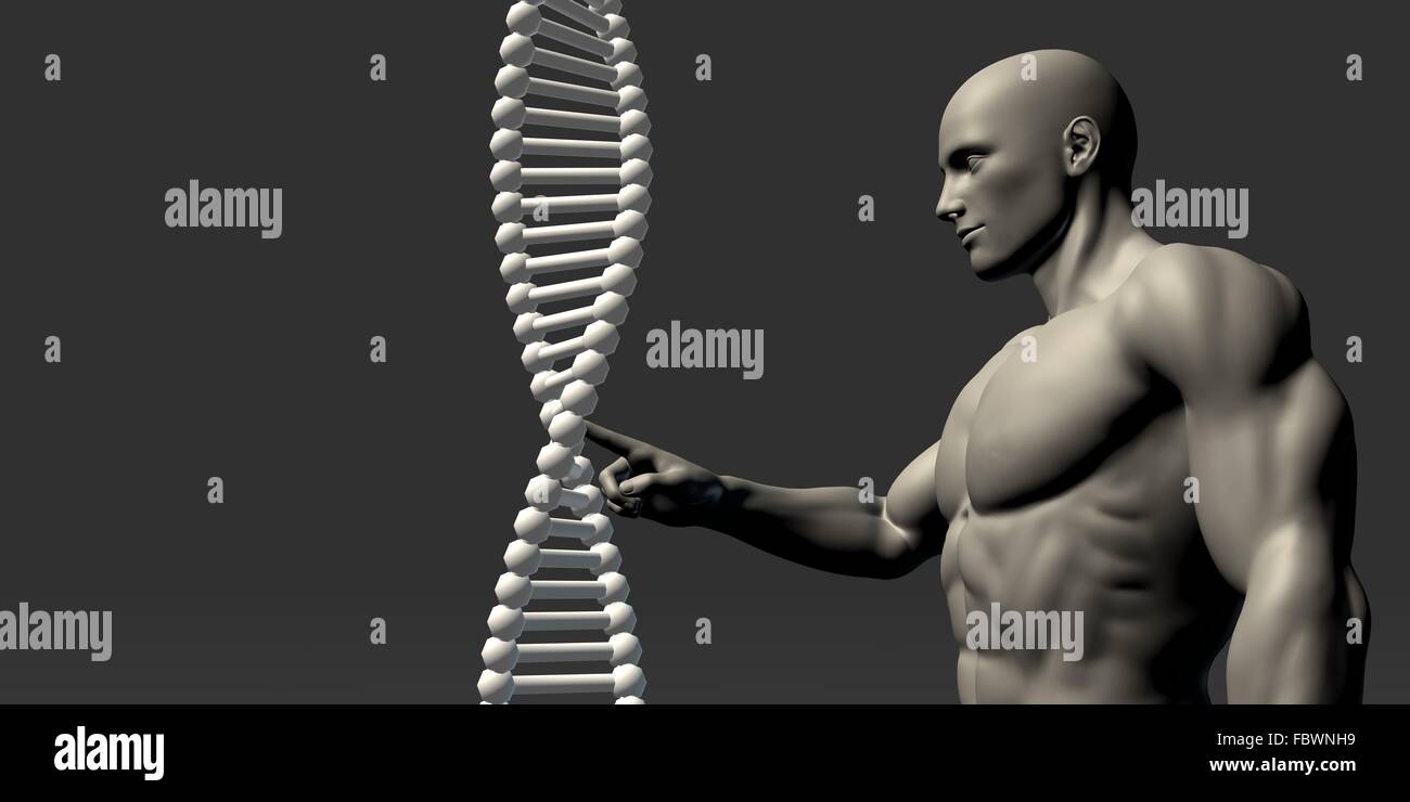 Research and Development in the Science Field of Genetics Stock Photo ...