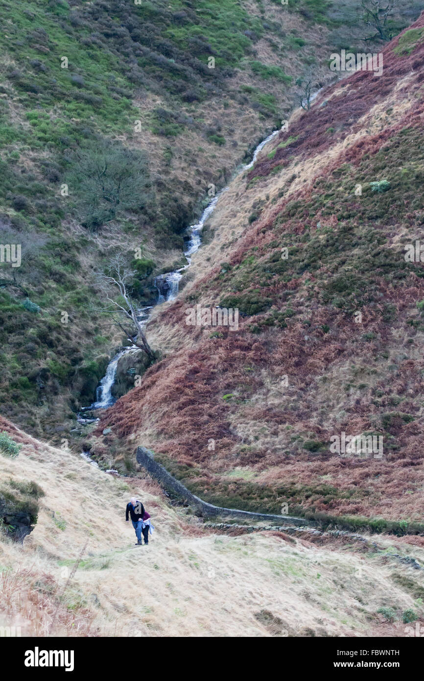 Walkers on pennine way hi-res stock photography and images - Alamy