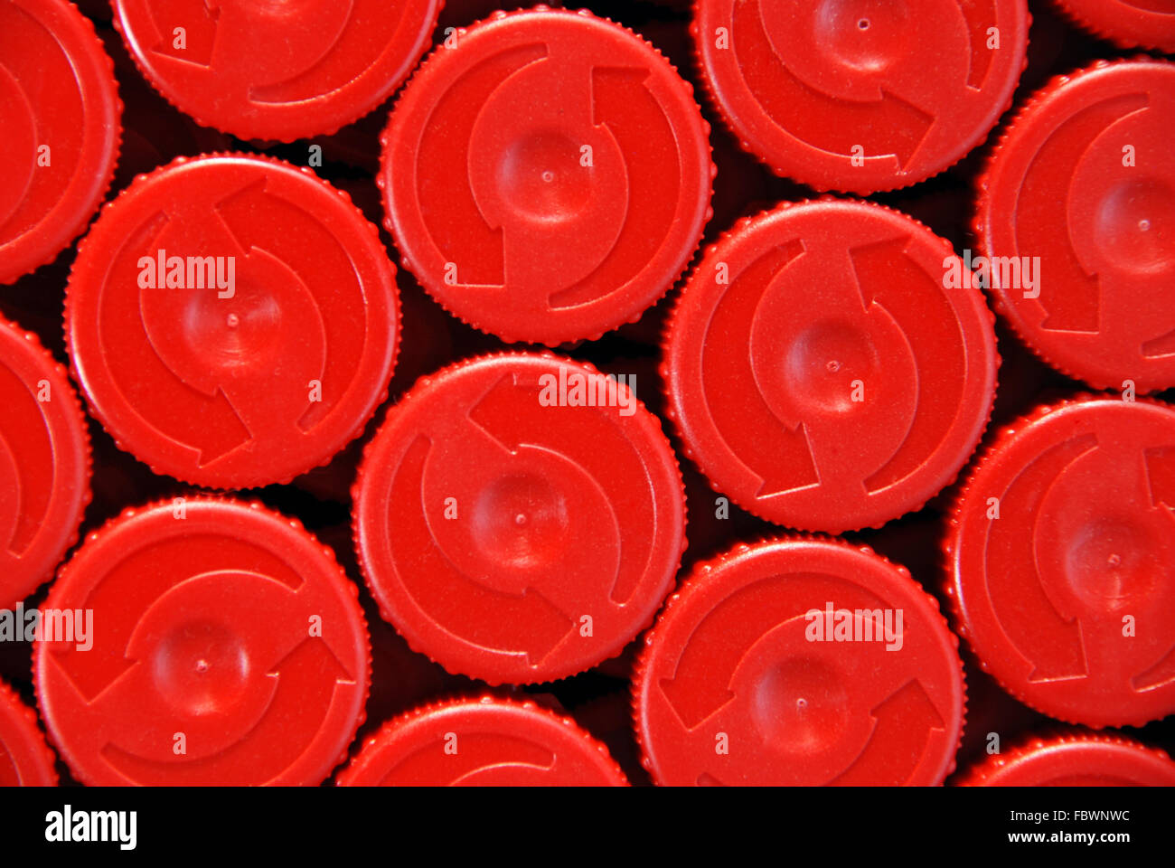 Plastic bottle caps Stock Photo - Alamy