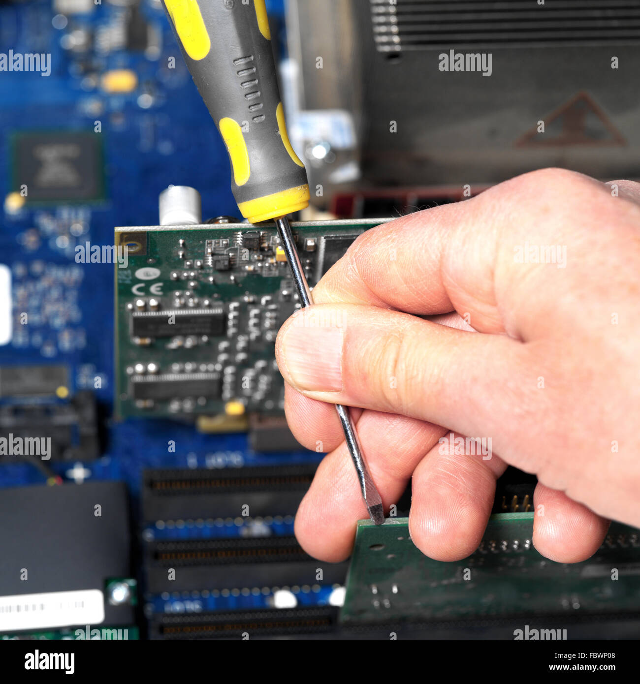 Technological parts of a computer hi-res stock photography and images ...