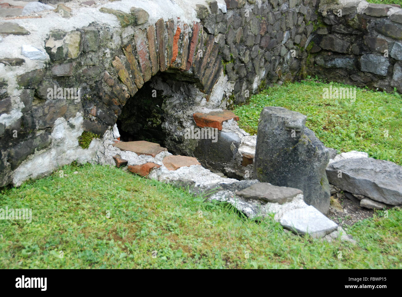 Infrastructure in Roman city Stock Photo - Alamy