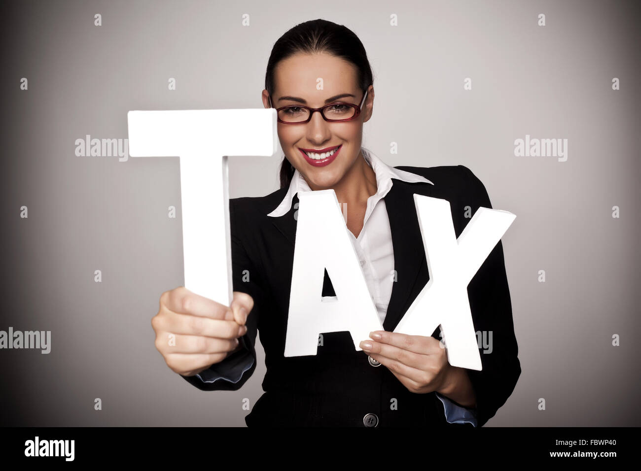 Pay your tax Stock Photo - Alamy