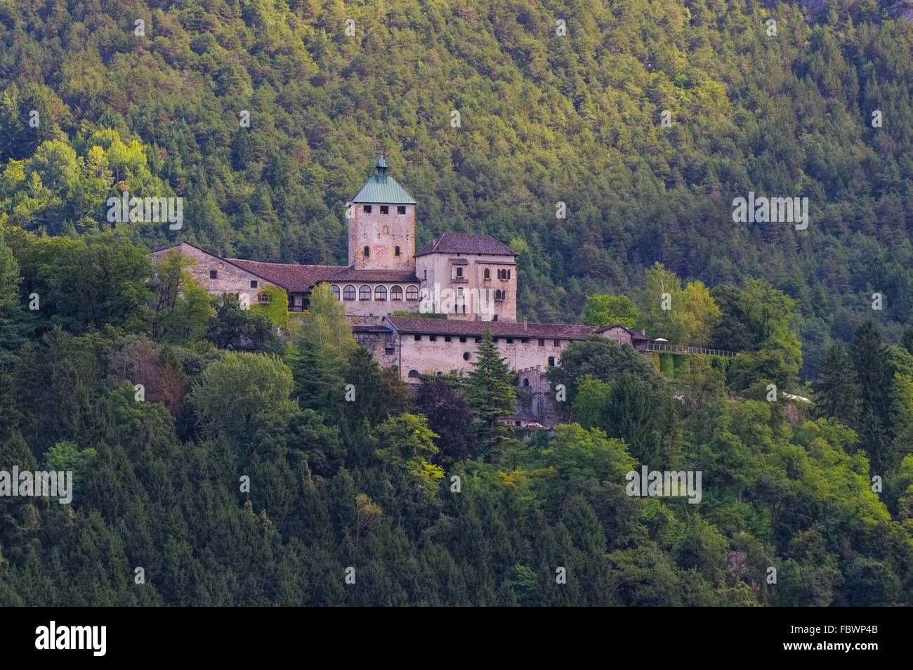 Villa Agnedo Castel Ivano 01 Stock Photo - Alamy