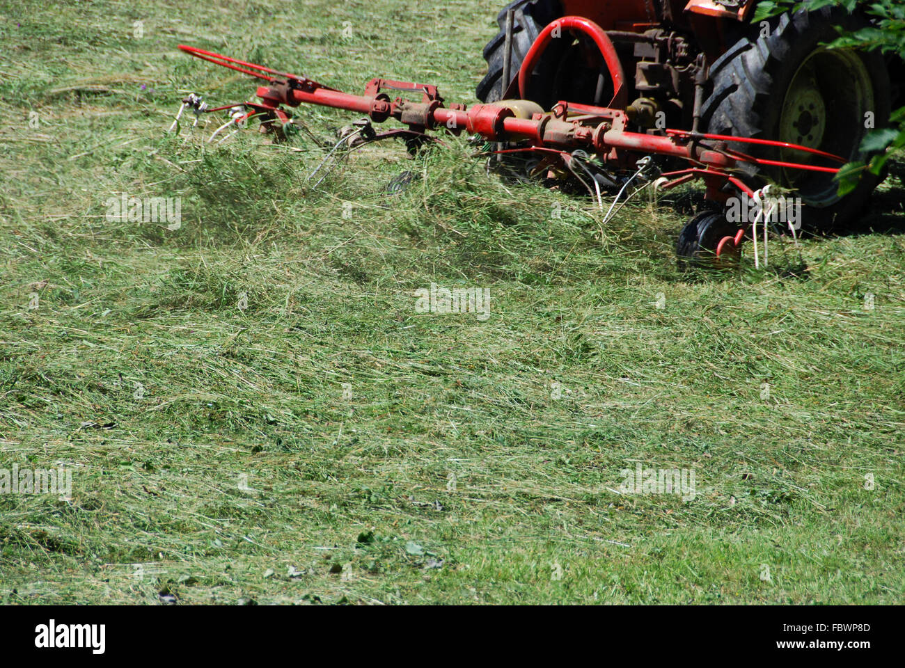 Hay Turning Machine High Resolution Stock Photography and Images - Alamy