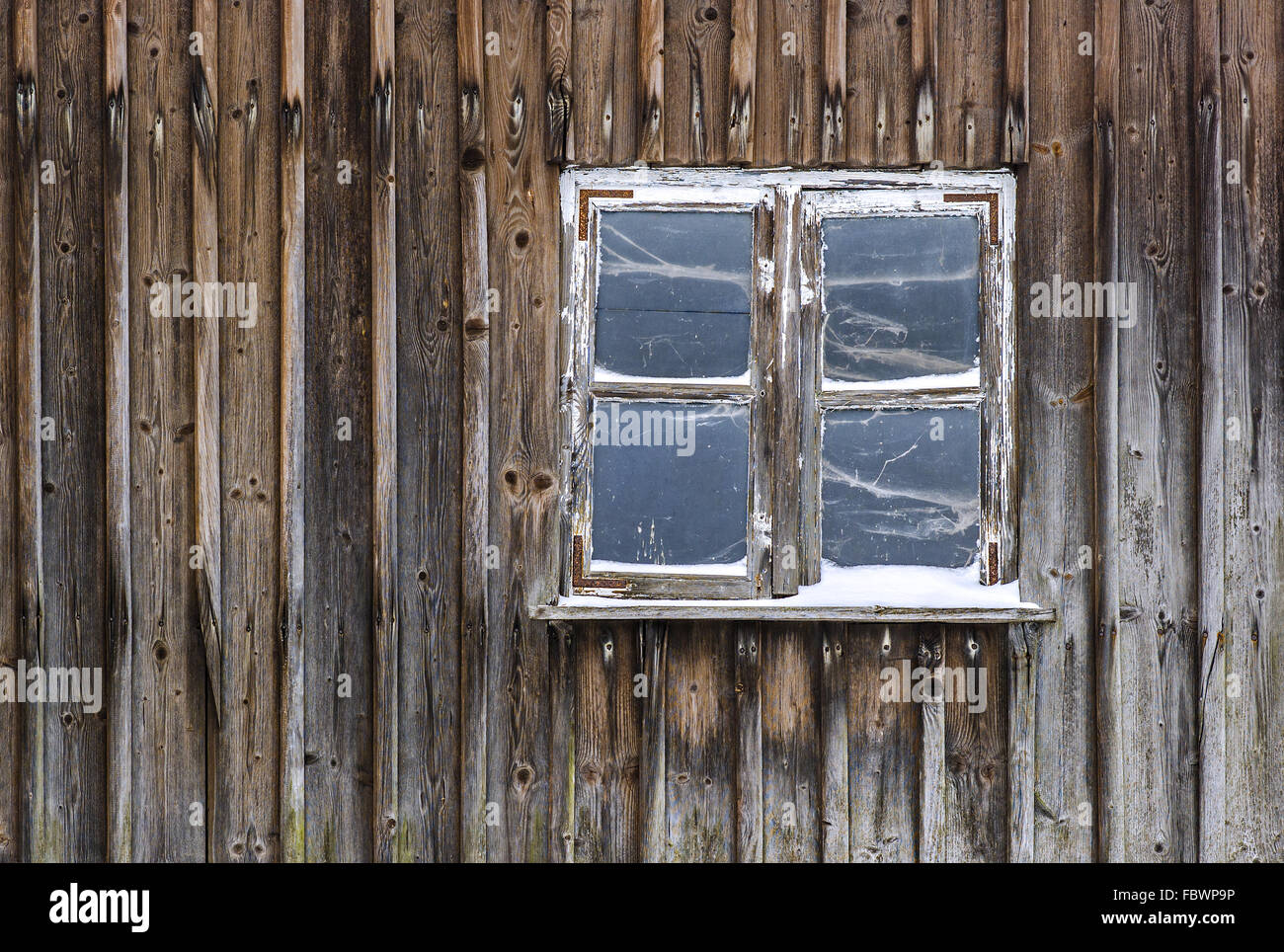 Old barn window Stock Photo - Alamy