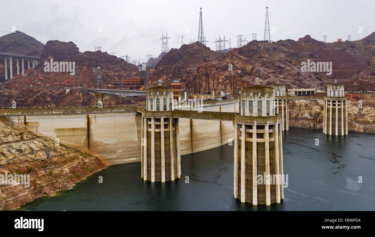 Hoover dam road hi-res stock photography and images - Alamy