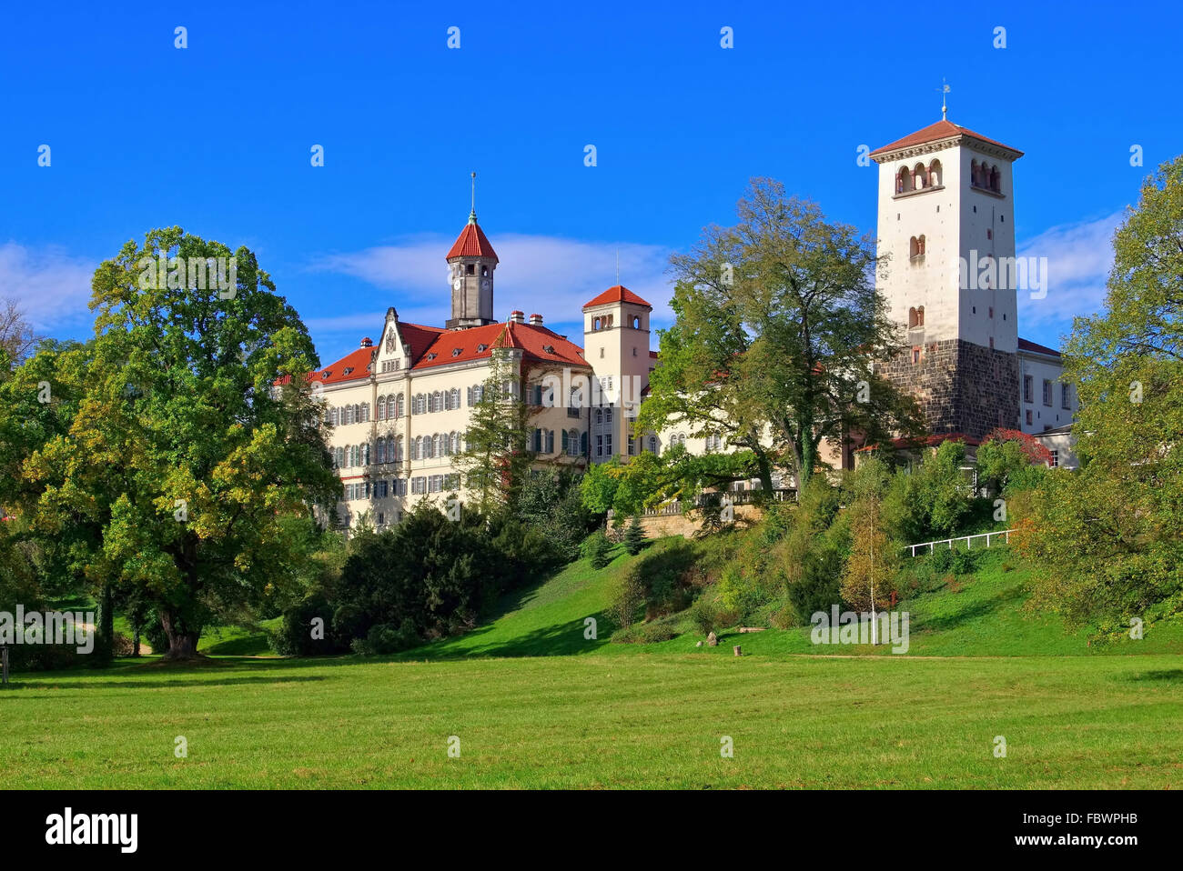 Waldenburg Schloss - Waldenburg palace 02 Stock Photo - Alamy