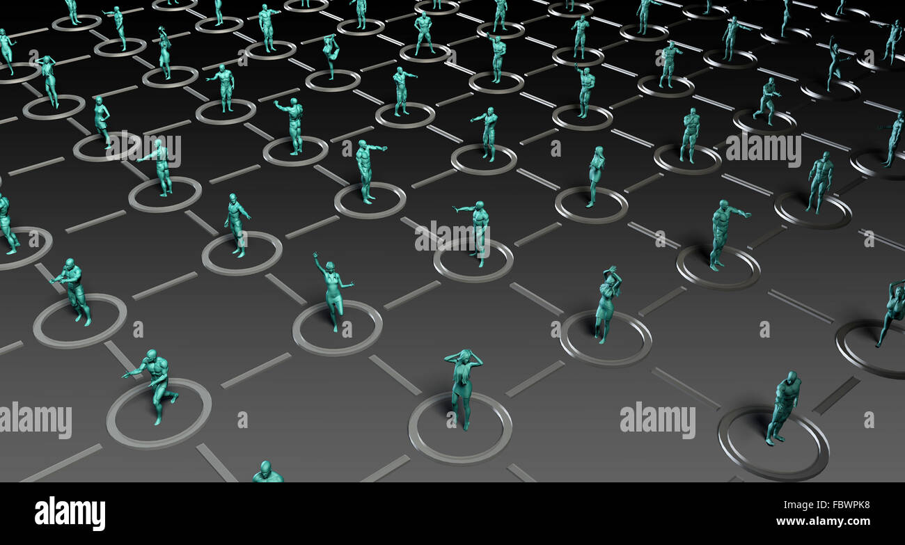 Social Interaction Online with People and Friends Stock Photo - Alamy