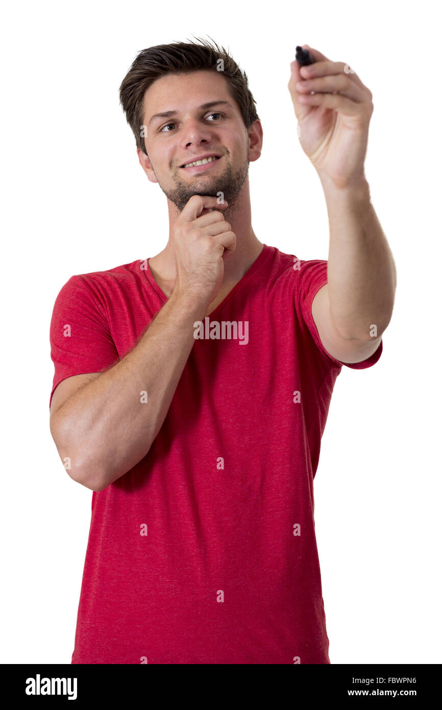 Young marker hi-res stock photography and images - Alamy