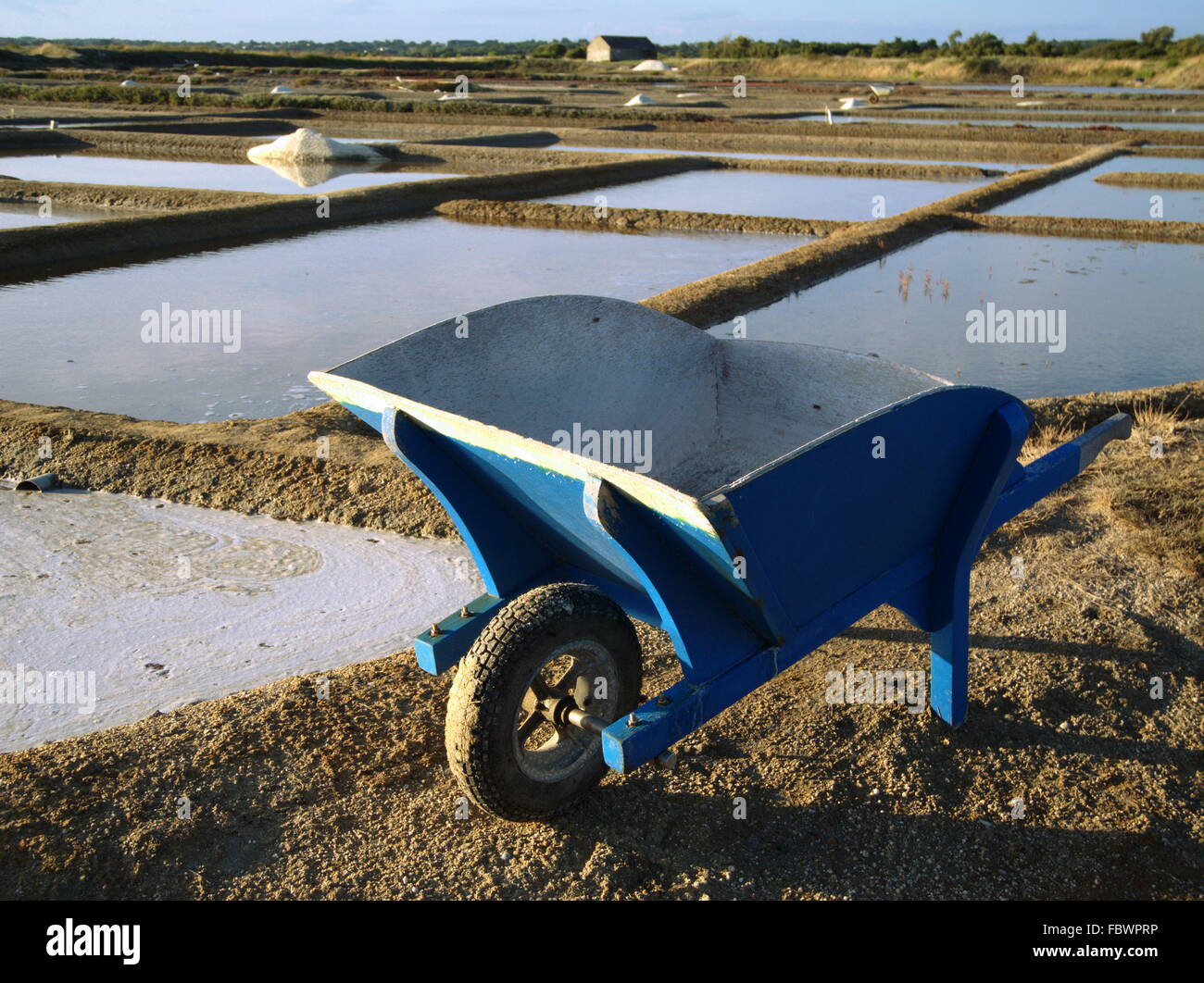Barrow in the saltworks Stock Photo - Alamy