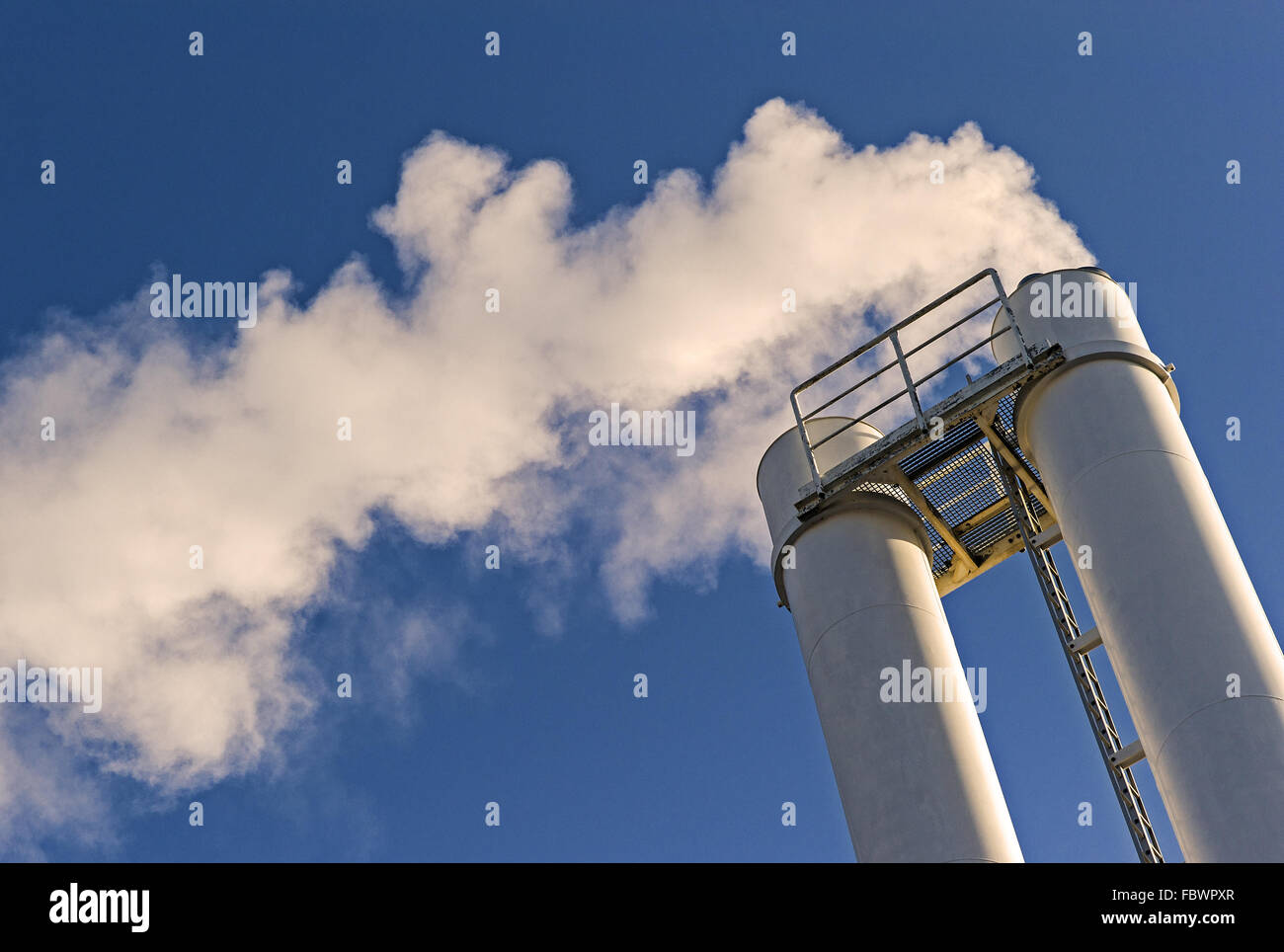 Flue funnel pipe smokestack smoke stack hi-res stock photography and ...