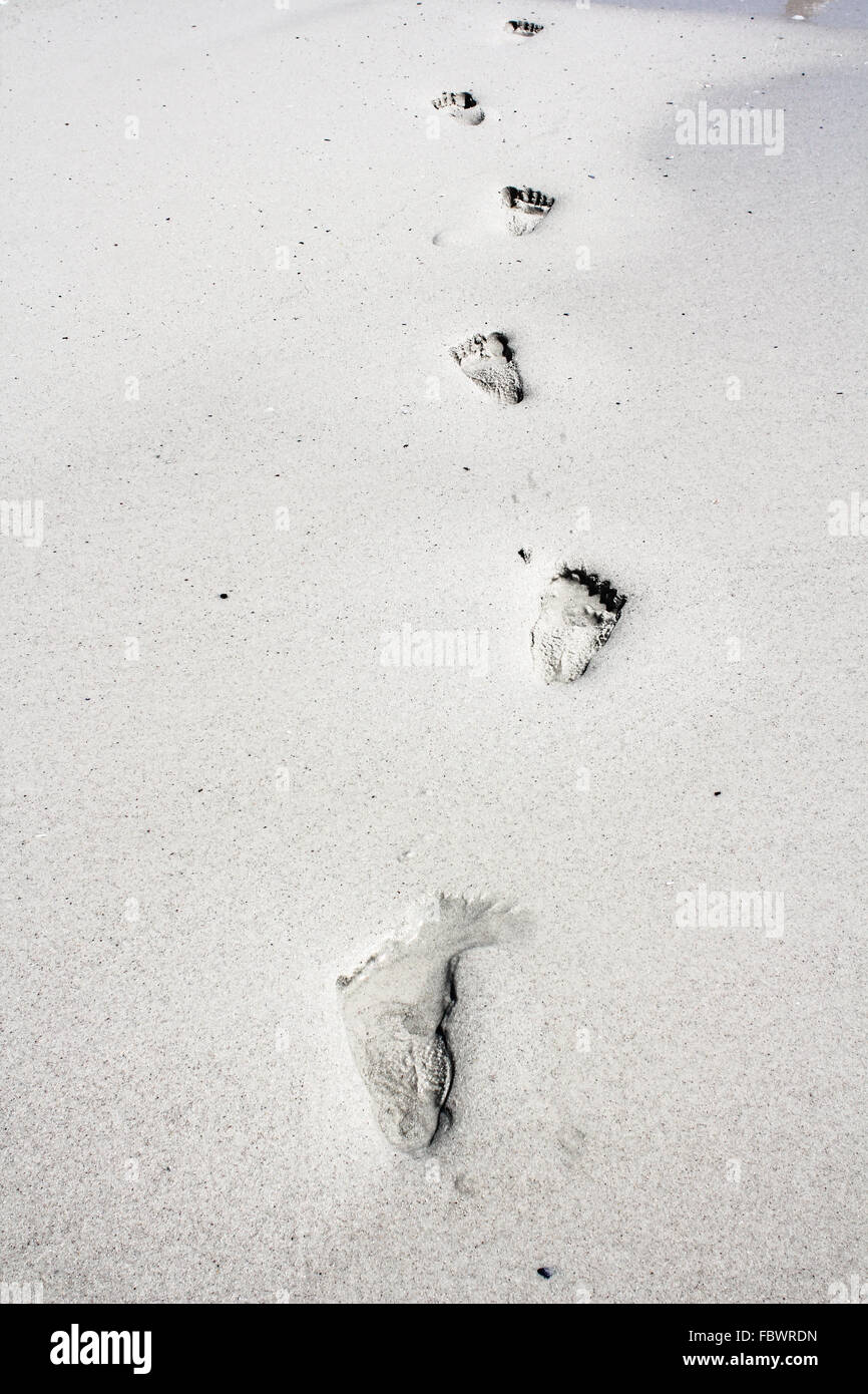 Walking In Your Footsteps High Resolution Stock Photography and Images ...