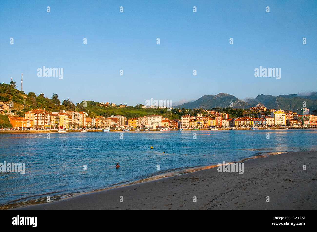 Overview. Ribadesella, Asturias, Spain Stock Photo - Alamy