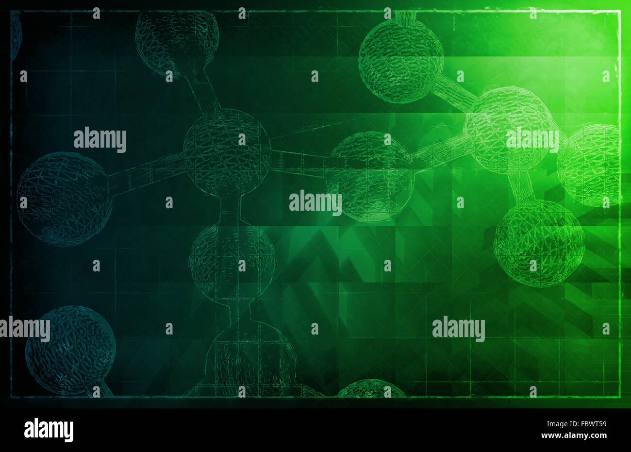 Abstract dna art hi-res stock photography and images - Alamy