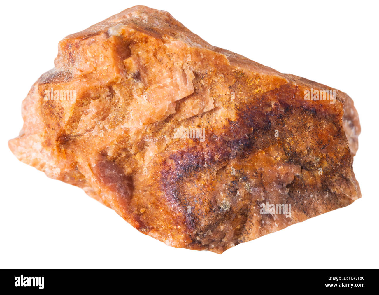 macro shooting of specimen natural rock - specimen of orthoclase ...