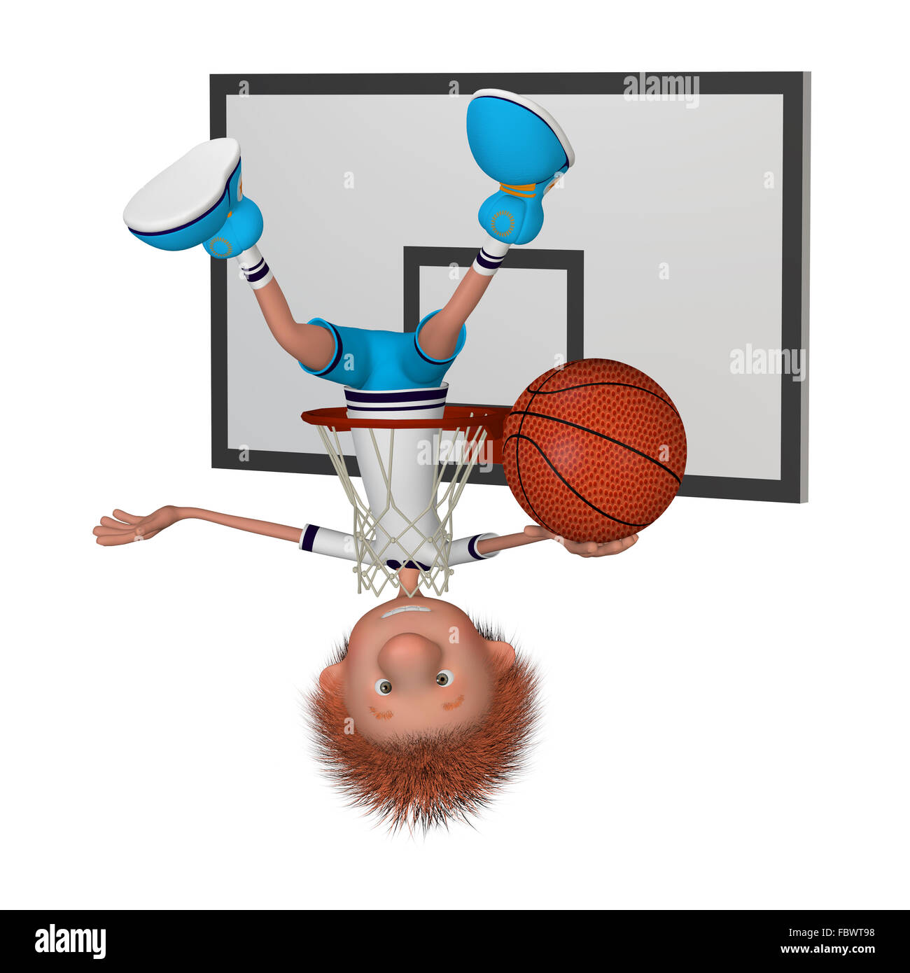 Boy basketball player cartoon illustration hi-res stock photography and ...