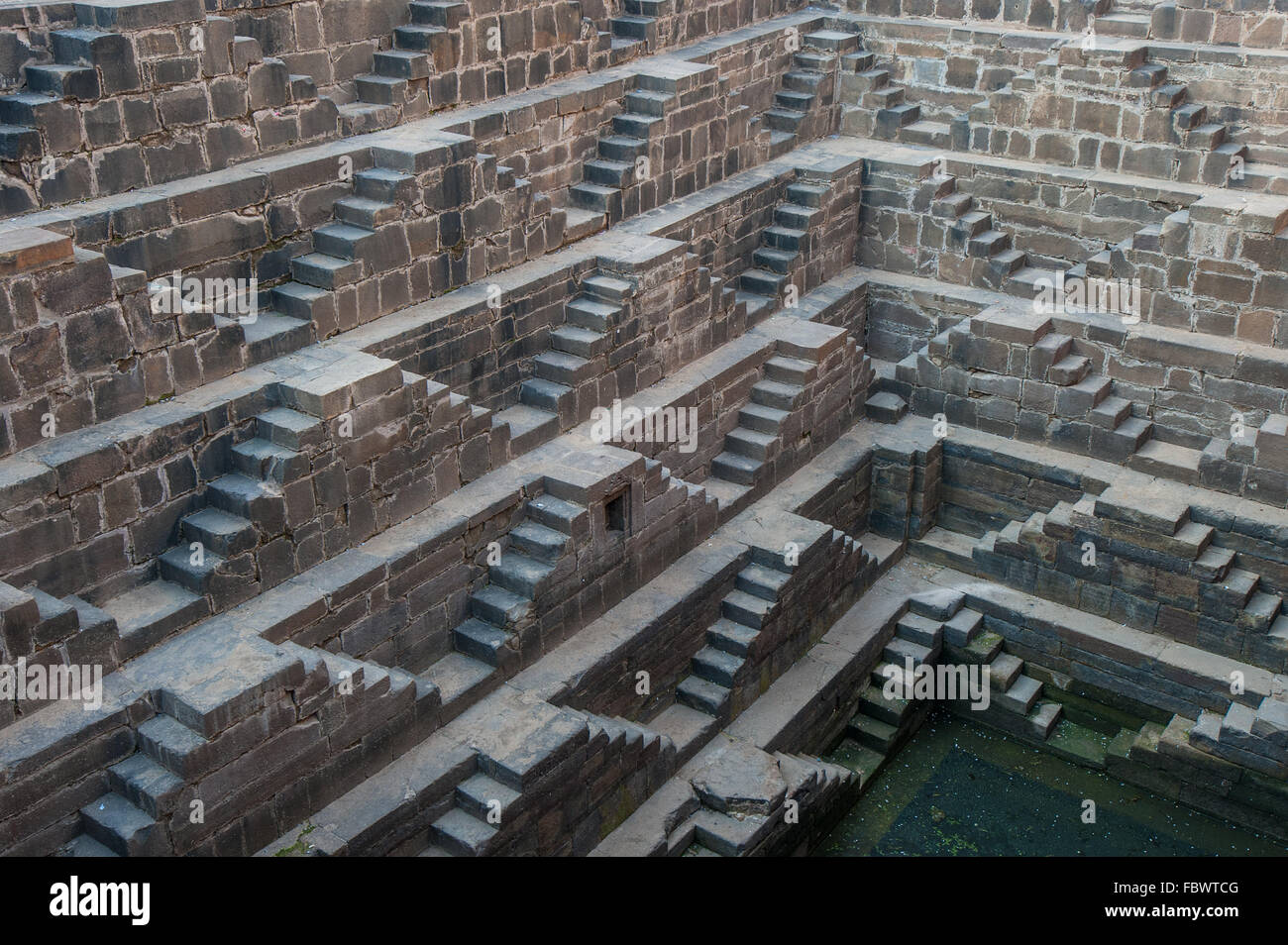 Chand Baori, one of the deepest stepwells in India Stock Photo - Alamy