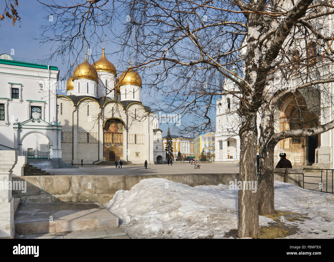 Inside of Moscow Kremlin. Russia Stock Photo - Alamy