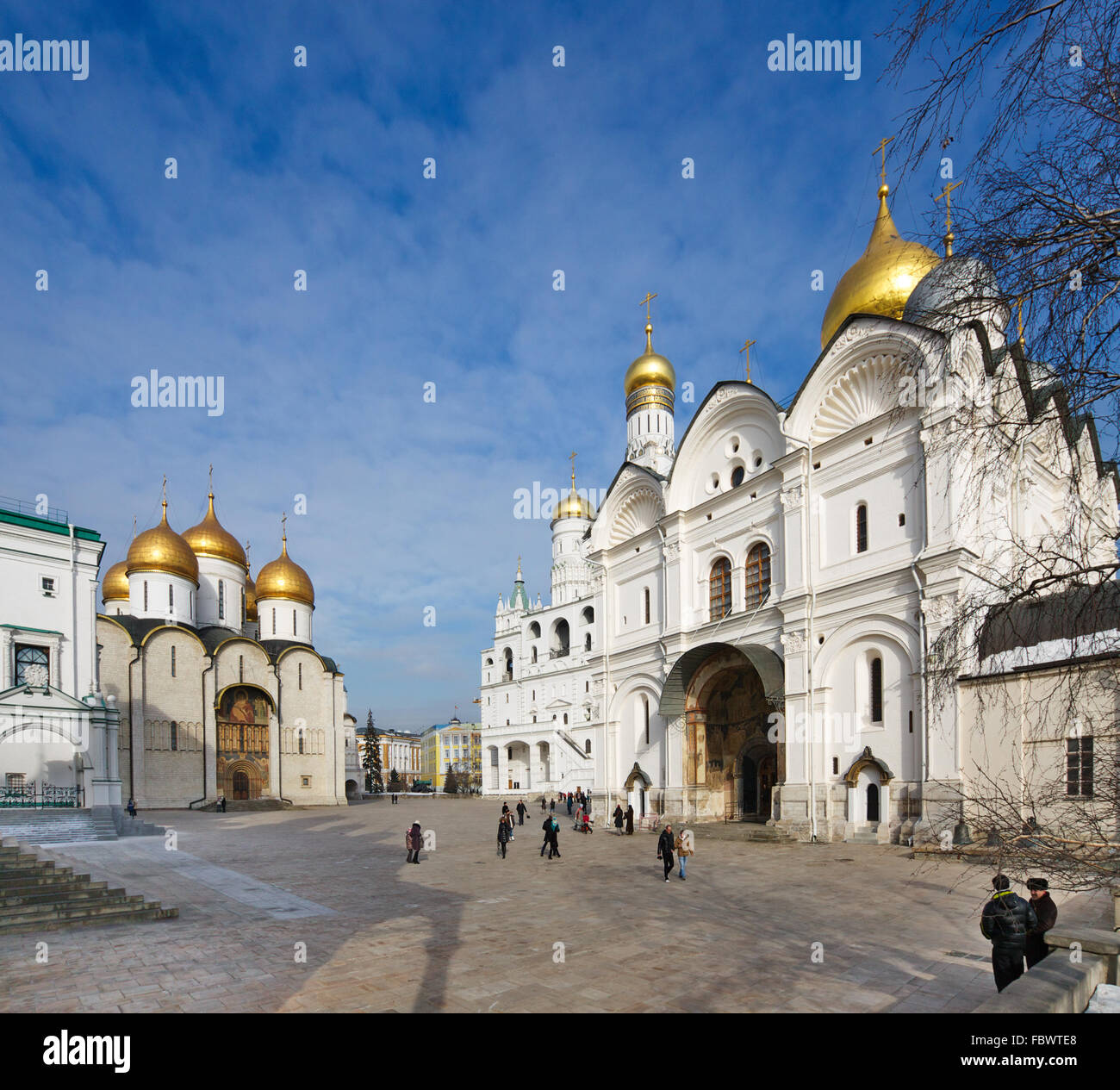 Inside of Moscow Kremlin. Russia Stock Photo - Alamy