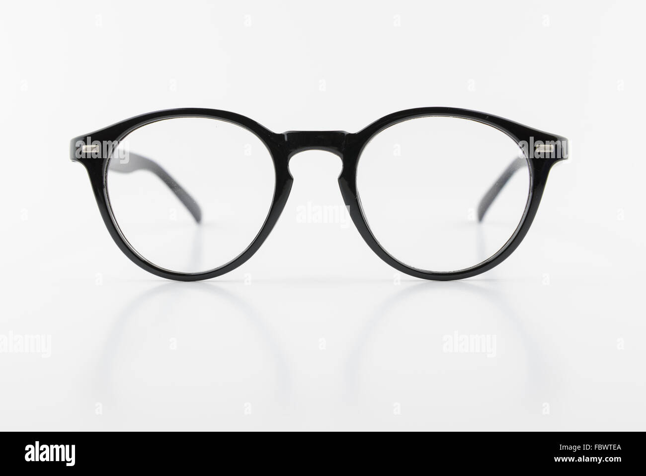 Black glasses isolated background Stock Photo - Alamy