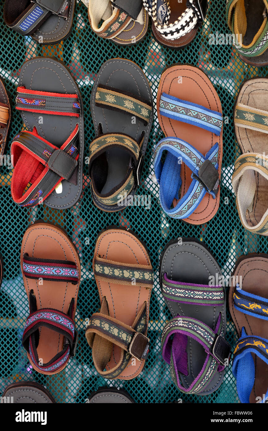 Sandals for sale Stock Photo - Alamy