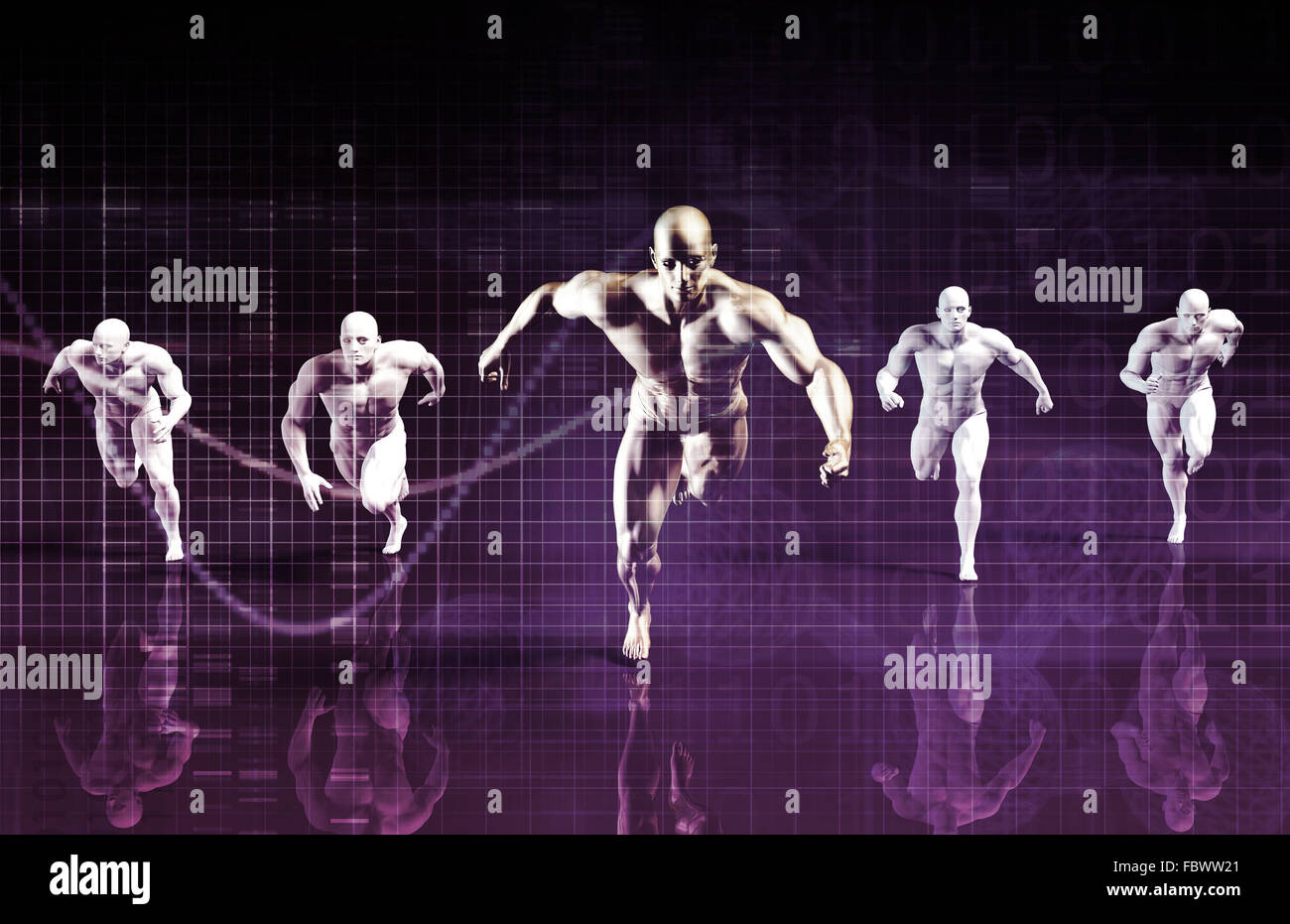 Technical Design Concept as an Abstract Art Stock Photo - Alamy