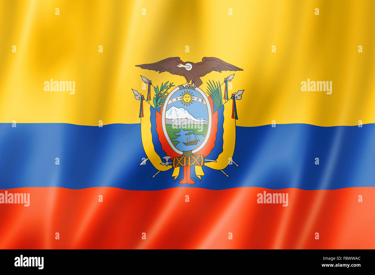 Ecuadorian flag hi-res stock photography and images - Alamy